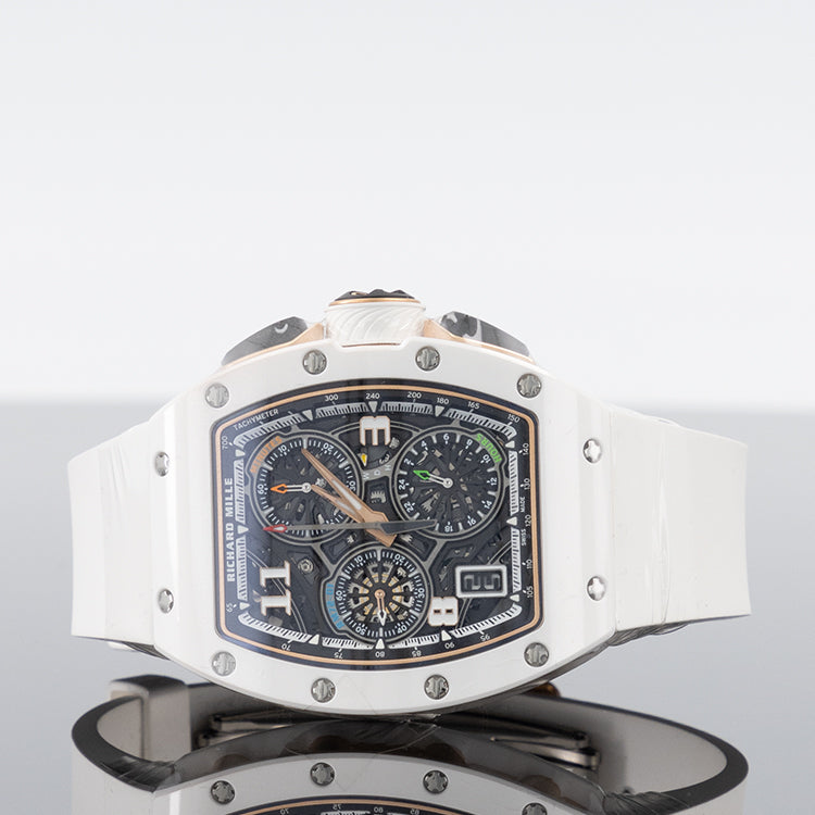 Richard Mille RM 72-01 White Ceramic Winding Lifestyle Flyback ...